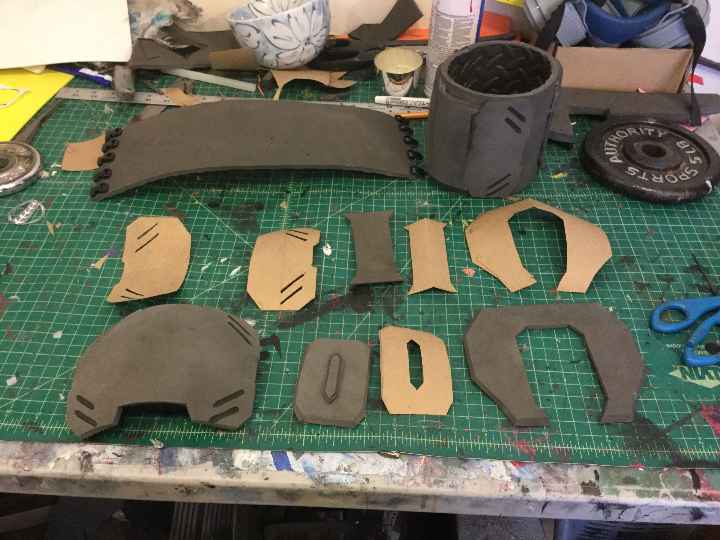 How to Create a DC: "Azrael Batman" Costume : 14 Steps (with Pictures ...