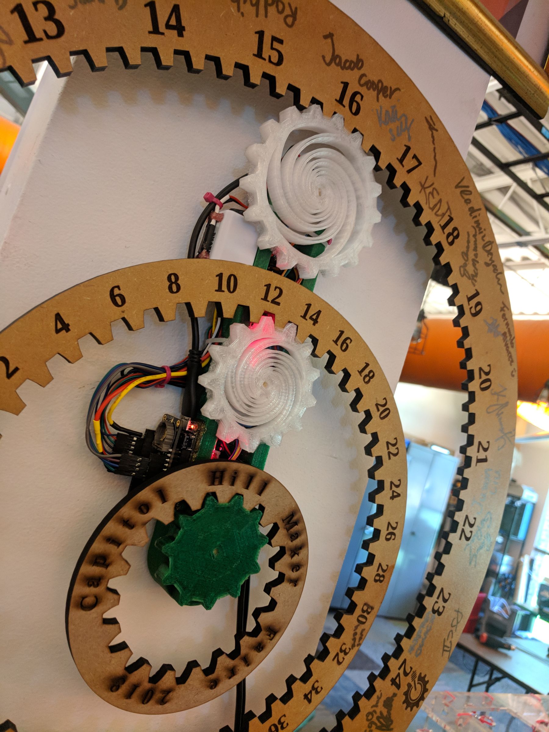 Ticking Gear Clock : 7 Steps (with Pictures) - Instructables