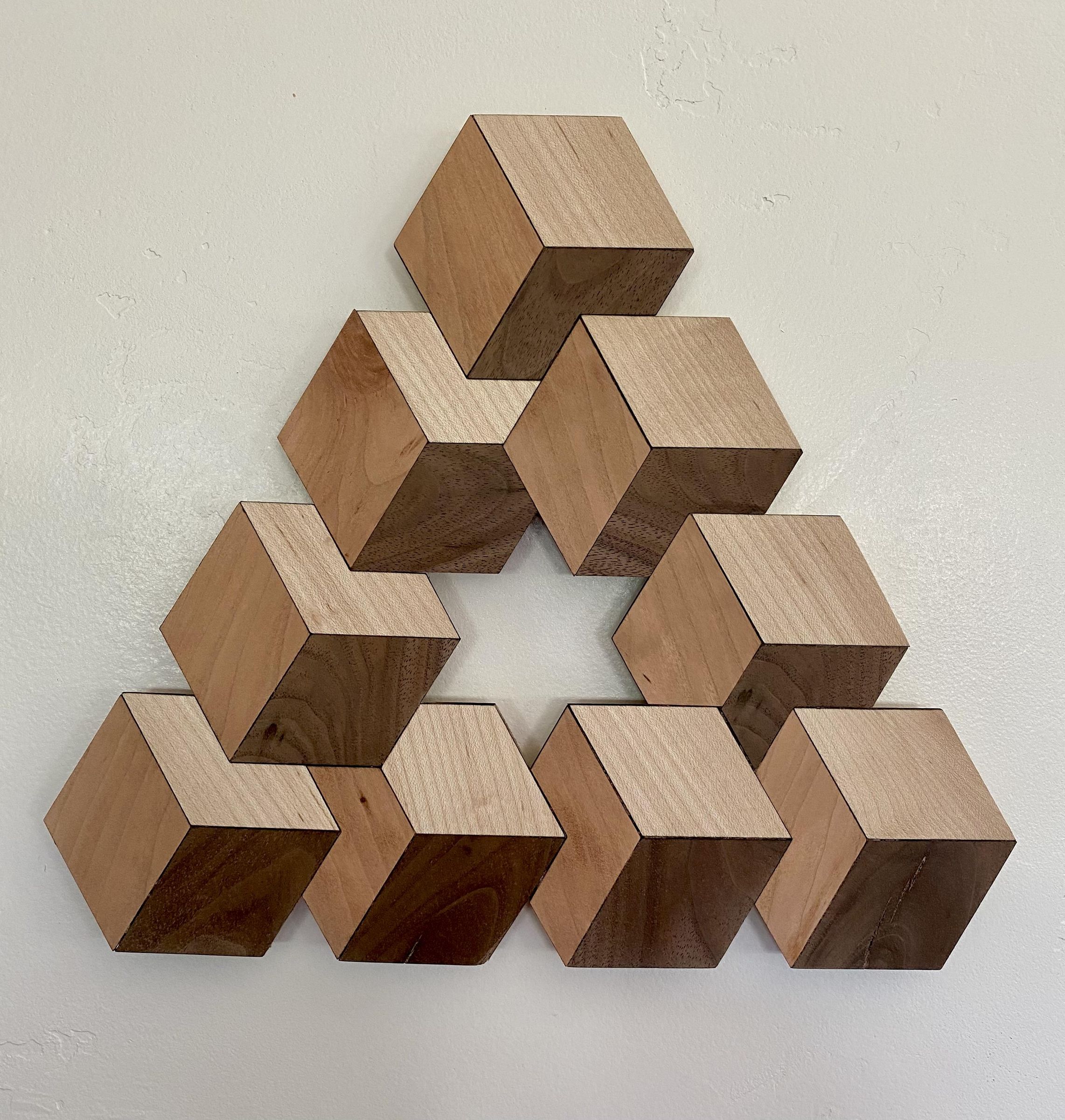 Impossible Triangle Wood Art : 4 Steps (with Pictures) - Instructables