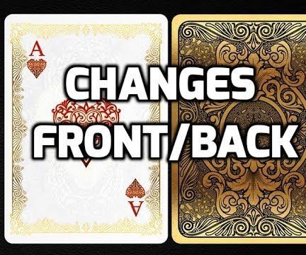 How to Do Awesome Card Switch (switches Front/back) : 4 Steps ...