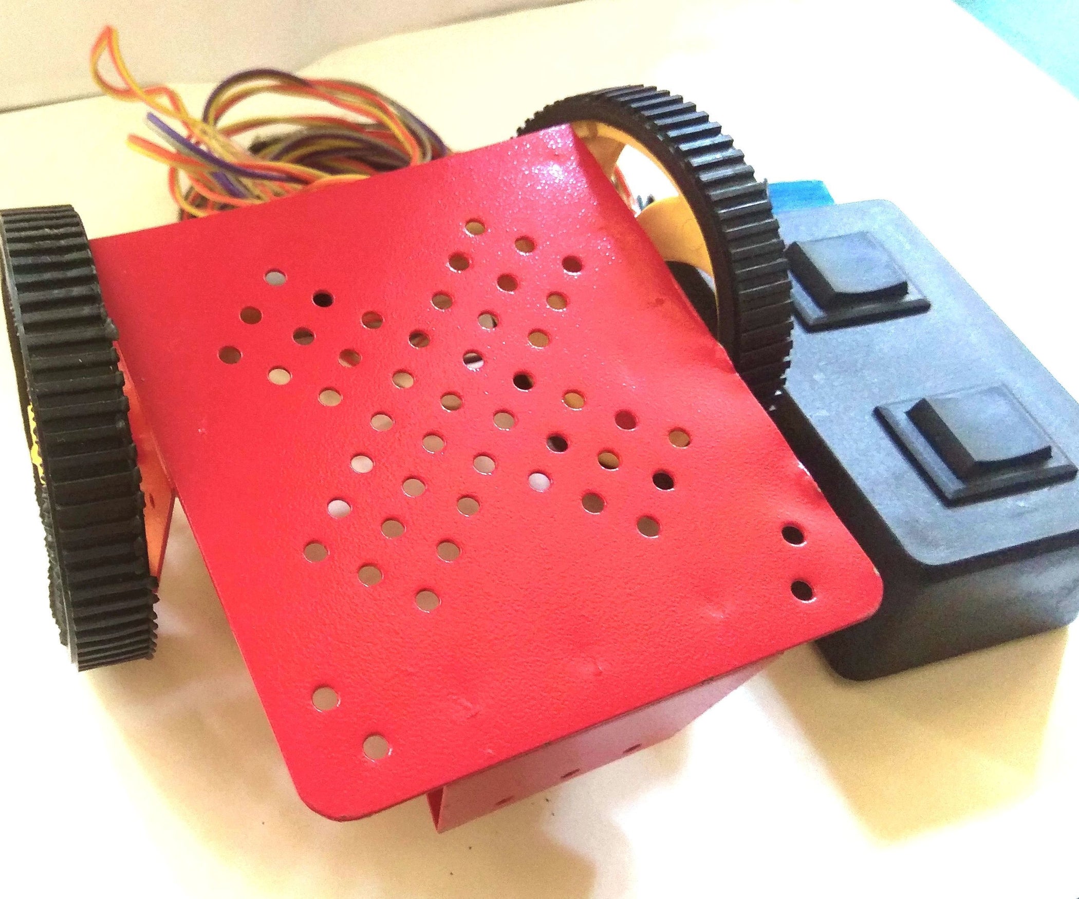 Wired Remote Control Robot : 4 Steps - Instructables