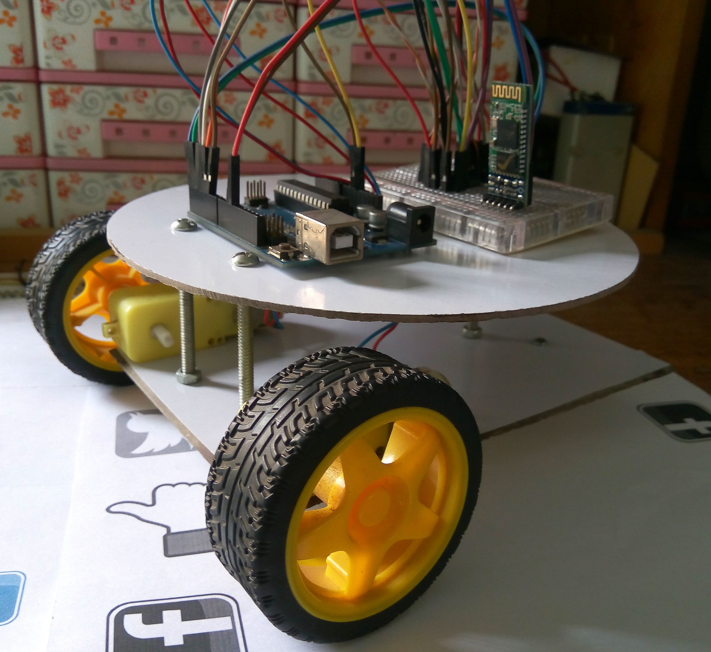 Android Controlled Robot for Beginners (A to Z) : 7 Steps (with ...
