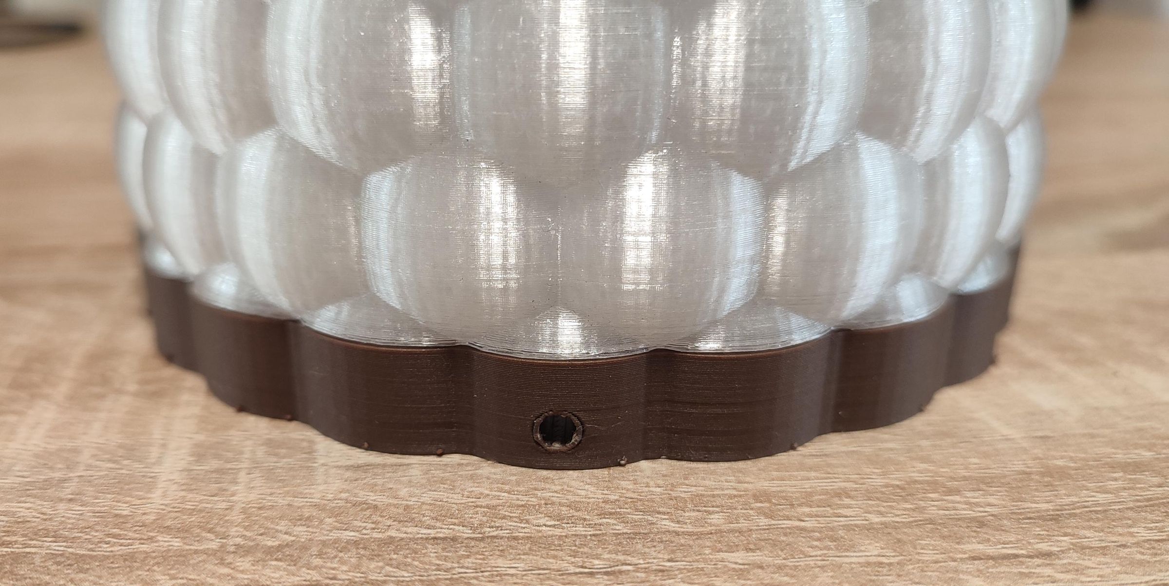 An Eye-Catching 3D Printed Hexagonal Cells LED Lamp : 4 Steps (with ...