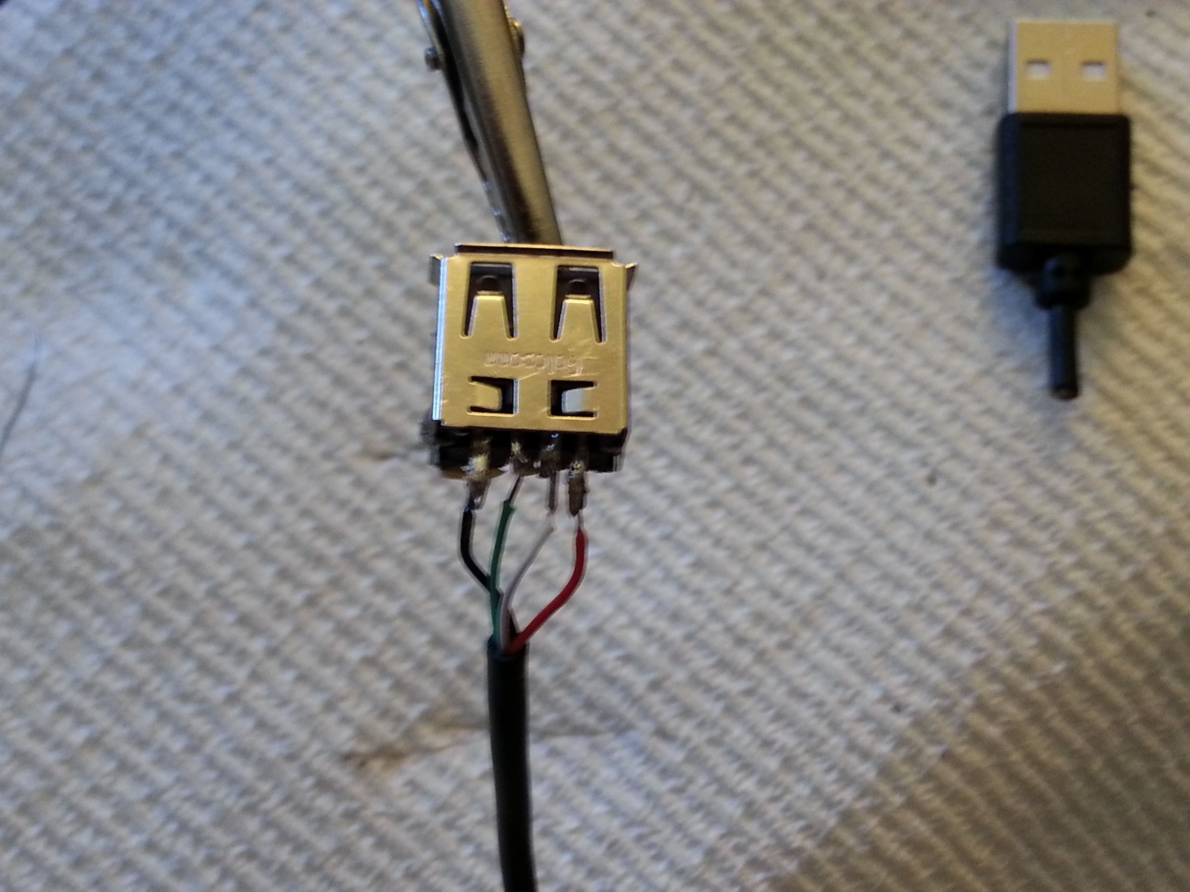 Make a USB OTG Host Cable. the Easy Way! : 4 Steps - Instructables
