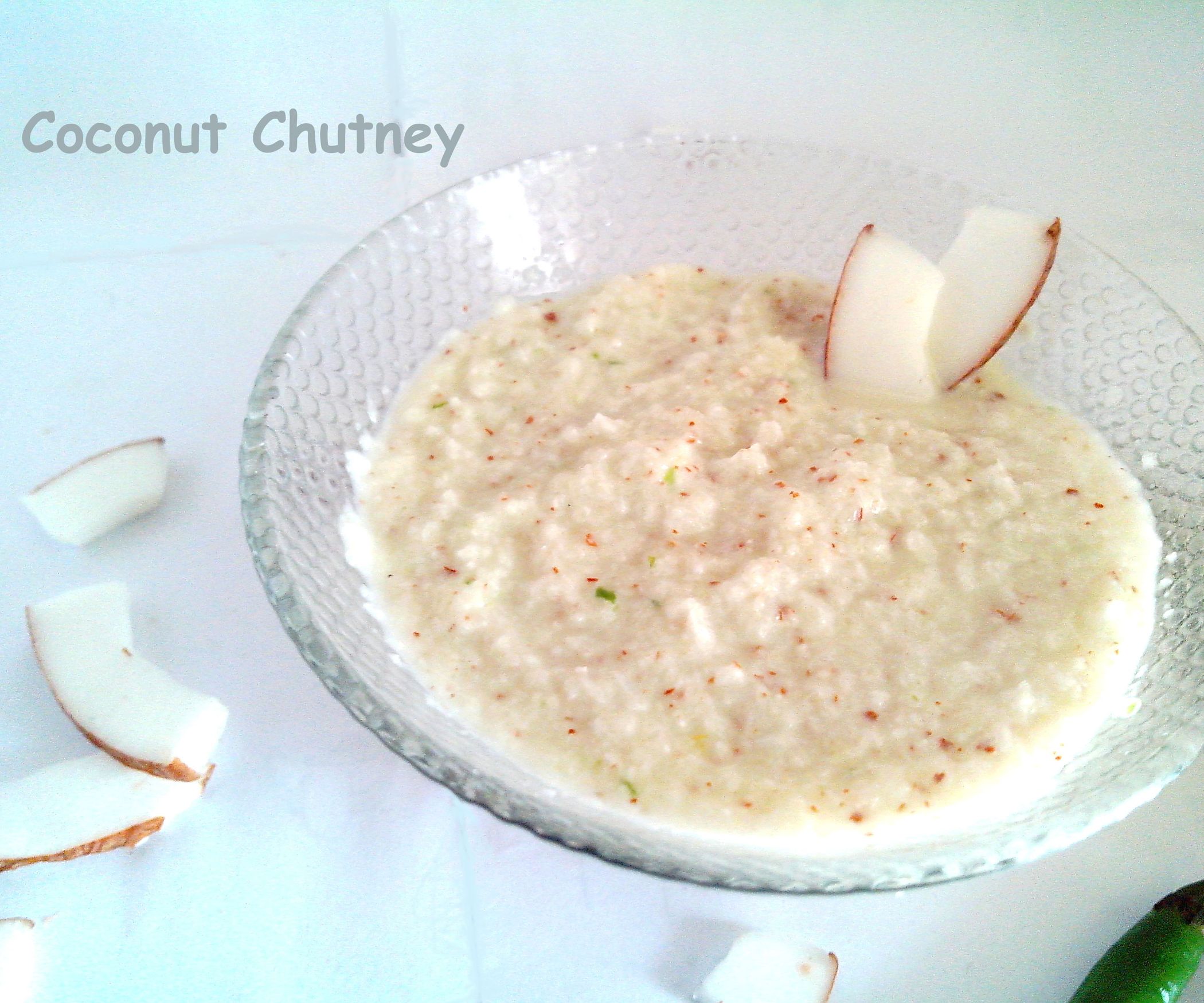 Simple Coconut Chutney : 5 Steps (with Pictures) - Instructables