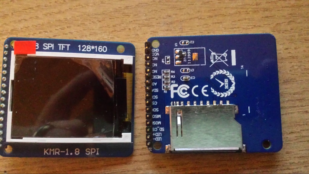 Arduino Tft Display Of Bitmap Images From An Sd Card 7 Steps Instructables
