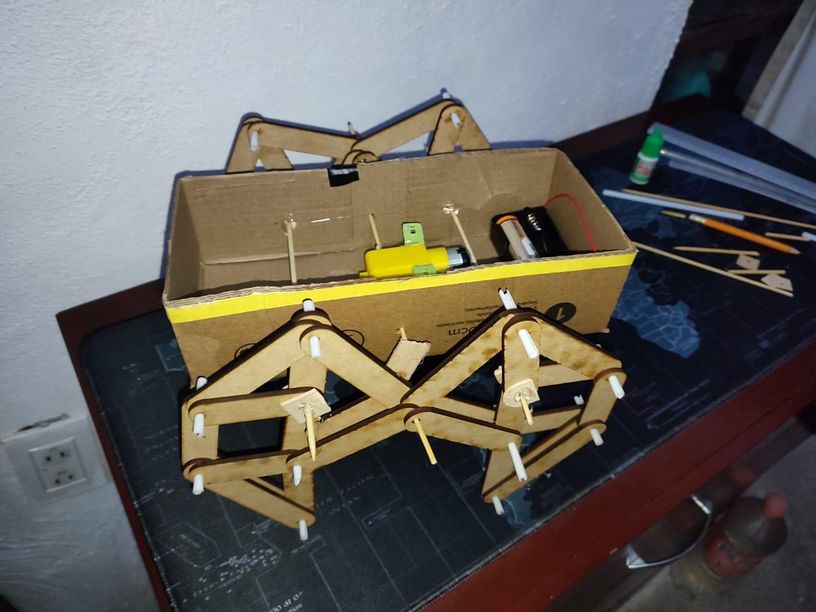 Robot With Theo Jansen Mechanism : 9 Steps (with Pictures) - Instructables