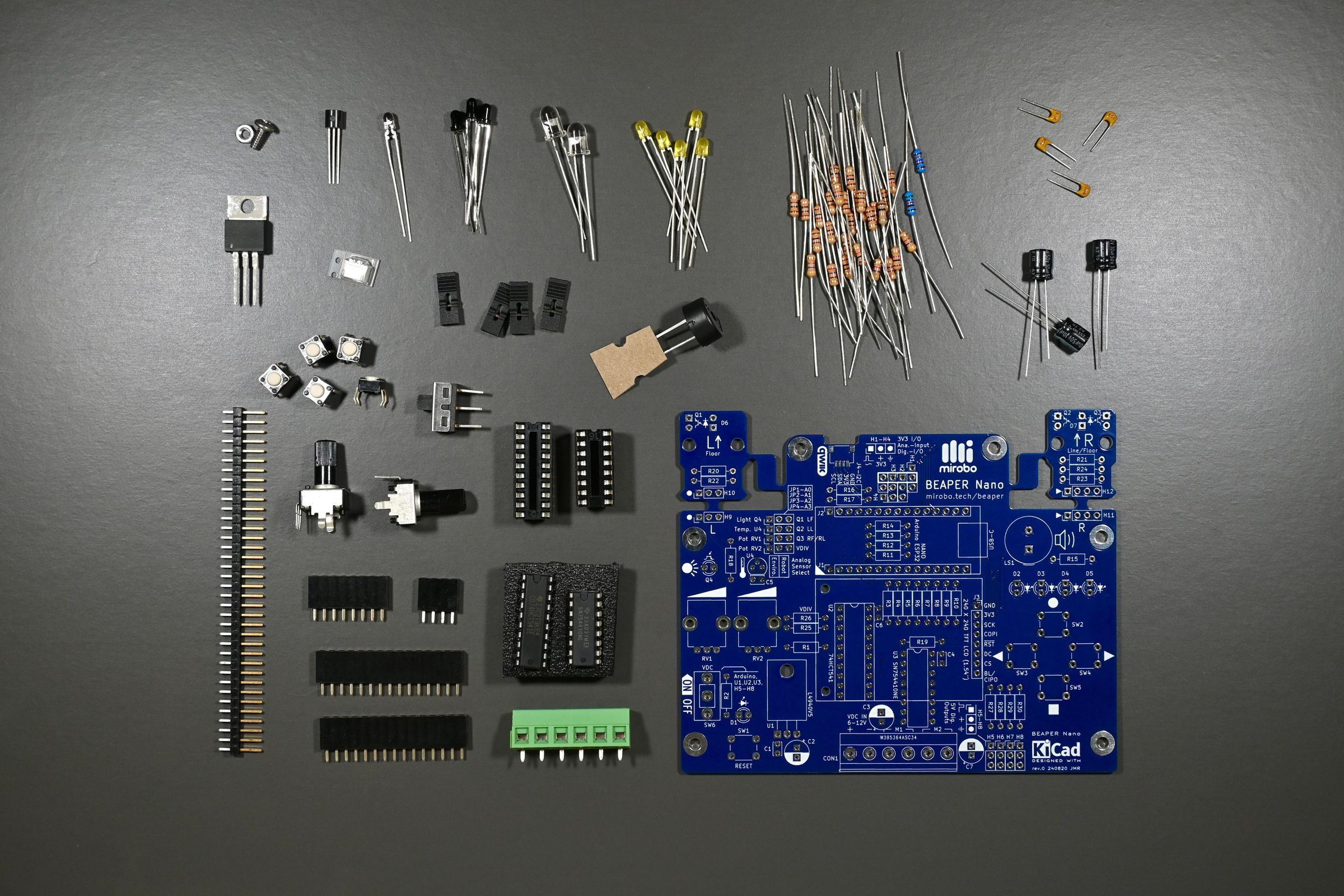 BEAPER Nano: the Beginner Electronics and Programming Educational Robot ...