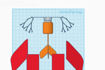 Make an Ornithopter by 3D Design Tinkercad : 4 Steps - Instructables