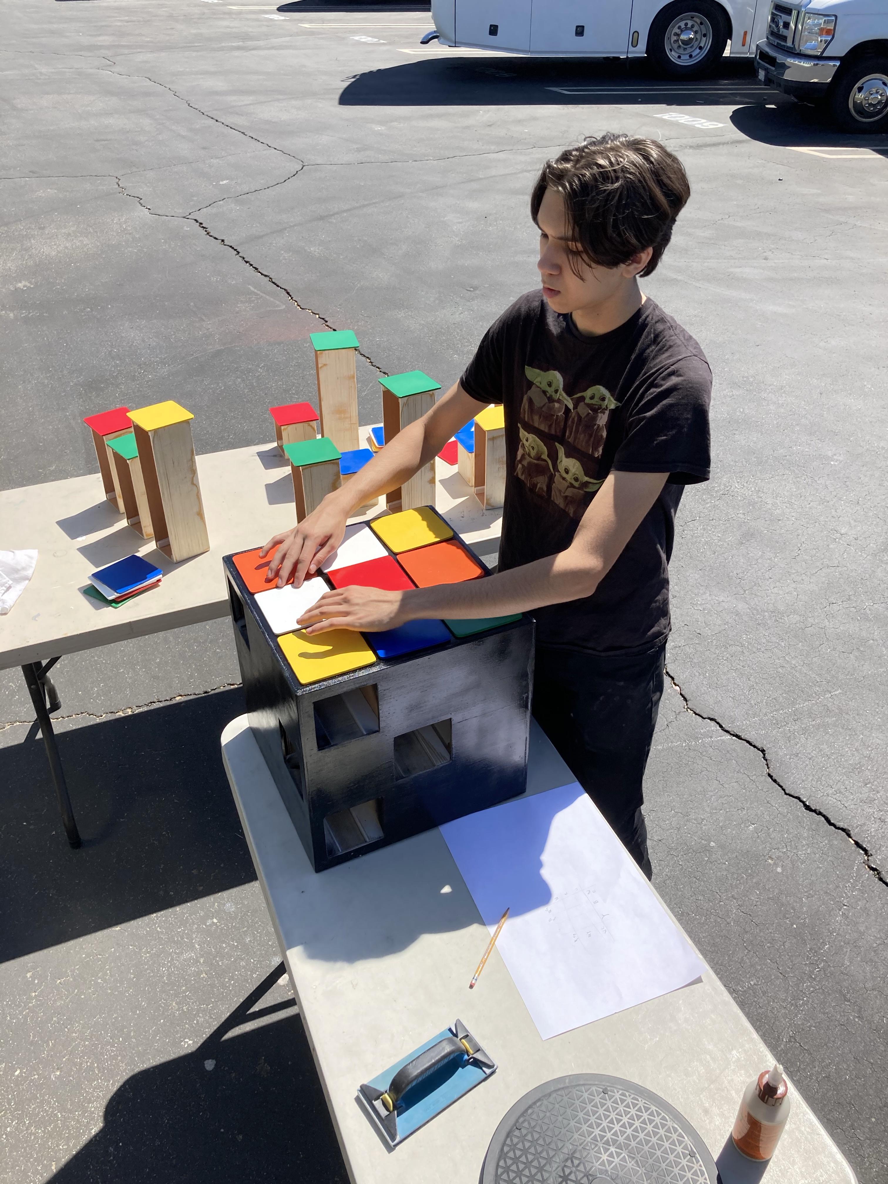 Giant Rubik's Cube Drawer Box : 9 Steps (with Pictures) - Instructables