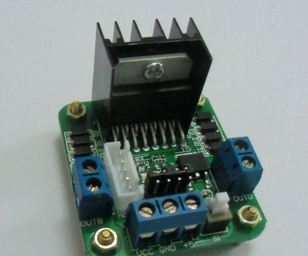 Use of the L298 H-Bridge With Arduino : 4 Steps - Instructables