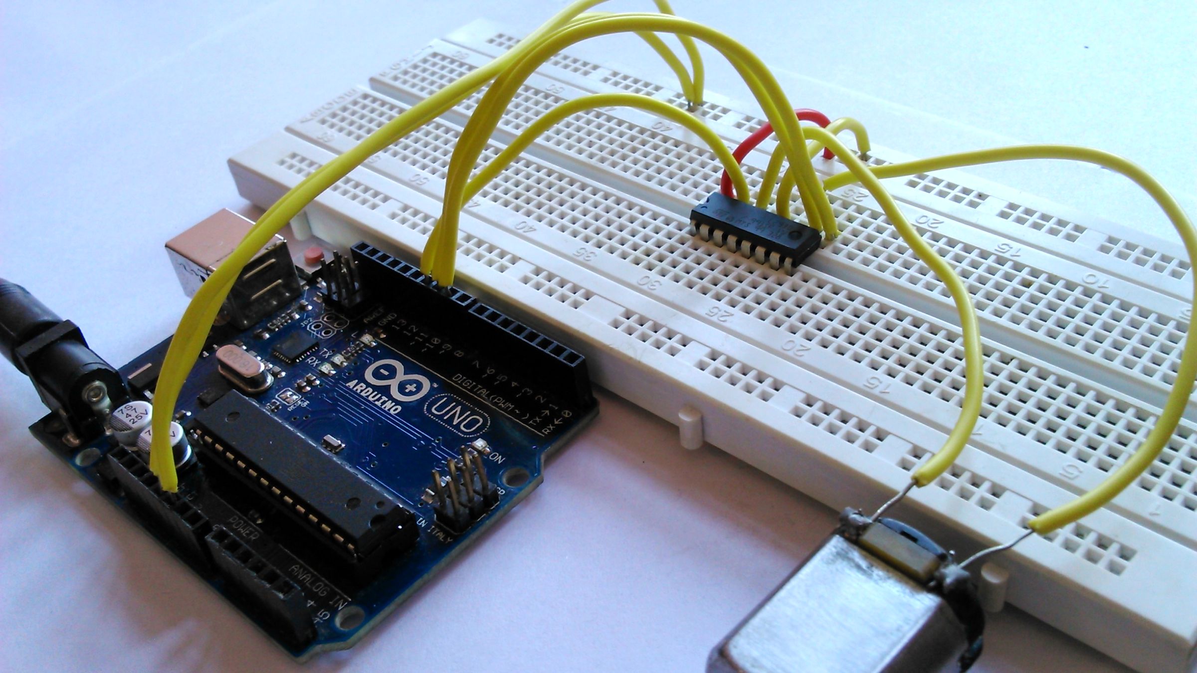 Control DC Motor Using L293D : 4 Steps - Instructables
