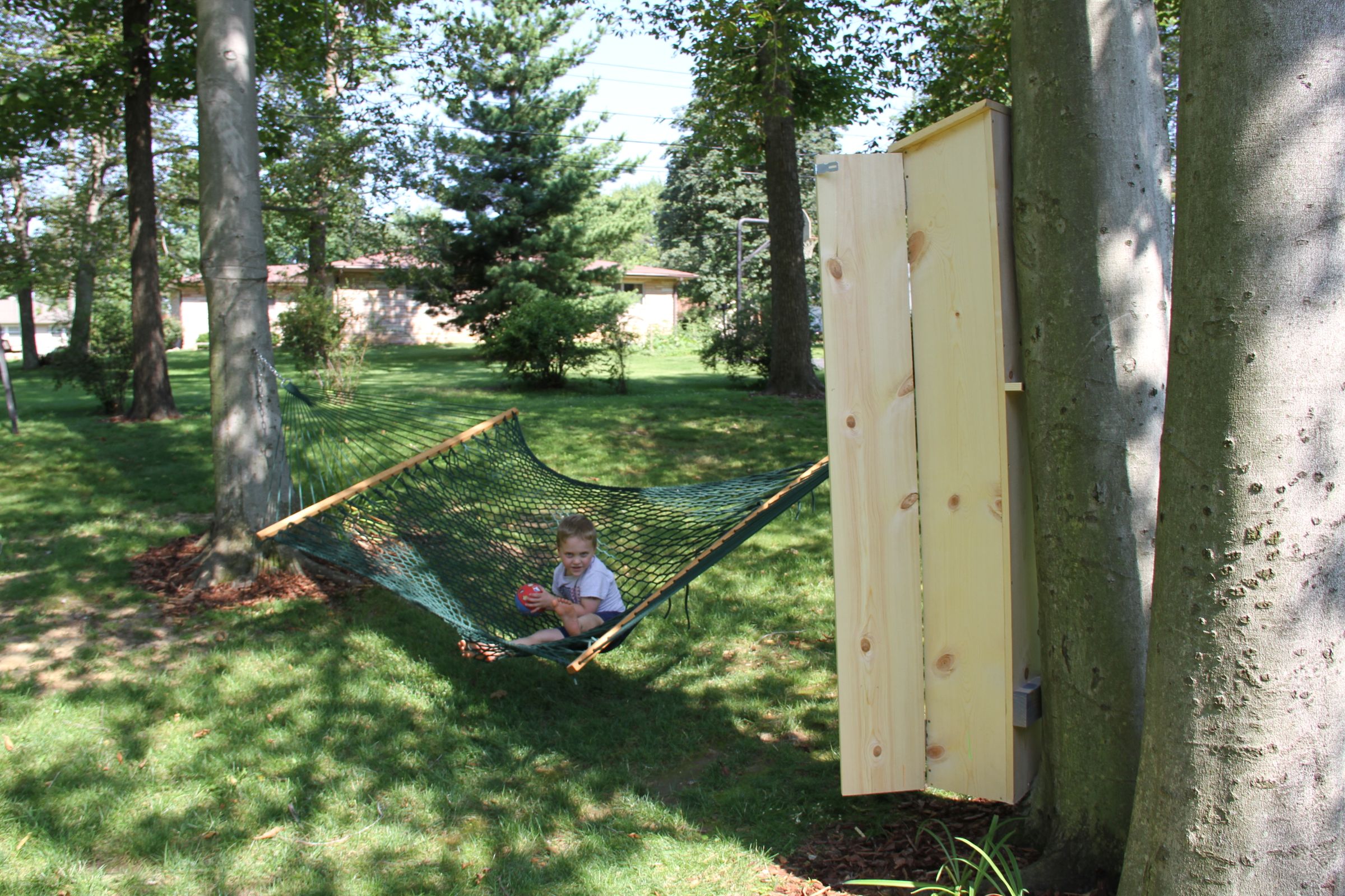 Hammock Shed (aka Outdoor Storage Box) : 9 Steps (with Pictures ...
