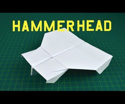 How to Make a Paper Plane That Flies Far | Hammerhead - Instructables