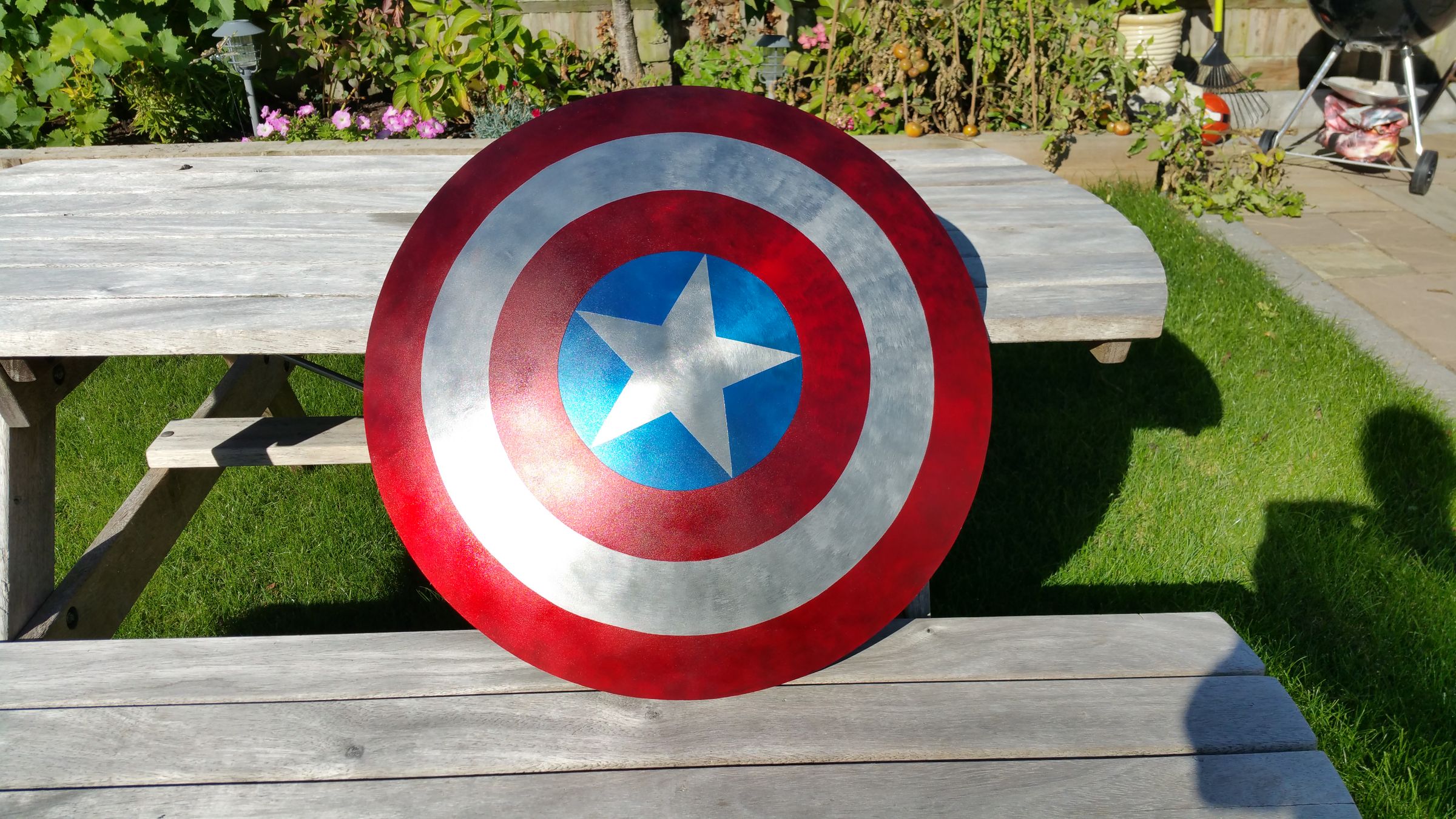 Captain America Shield : 4 Steps (with Pictures) - Instructables