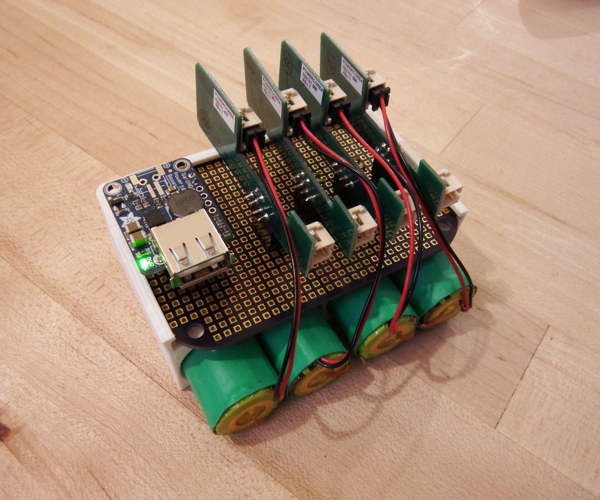 Power Stacker: Stackable USB Rechargeable Battery System : 5 Steps ...
