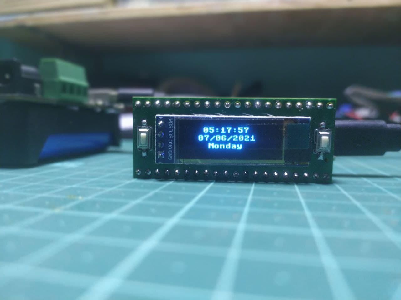 PicoClock - RPI PICO Multifunctional Digital Clock : 8 Steps - Instructables