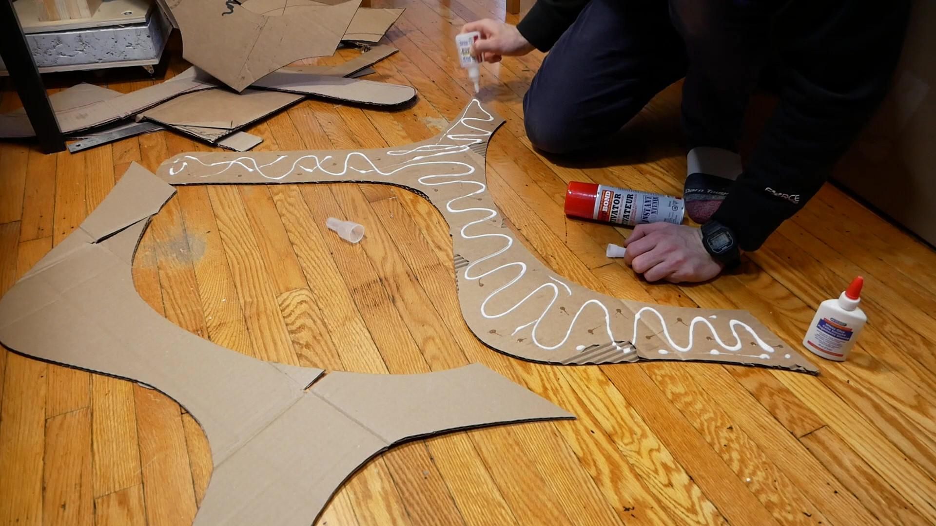 Modern Cardboard Chair : 5 Steps (with Pictures) - Instructables