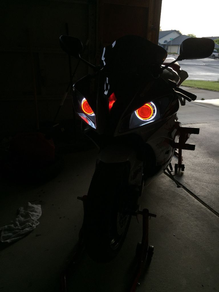 Custom Yamaha R6 Headlights