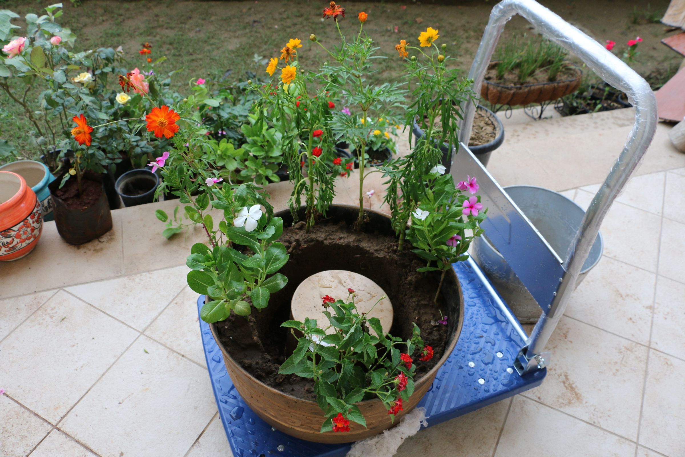 Tea Pot Fountain Planter : 4 Steps - Instructables