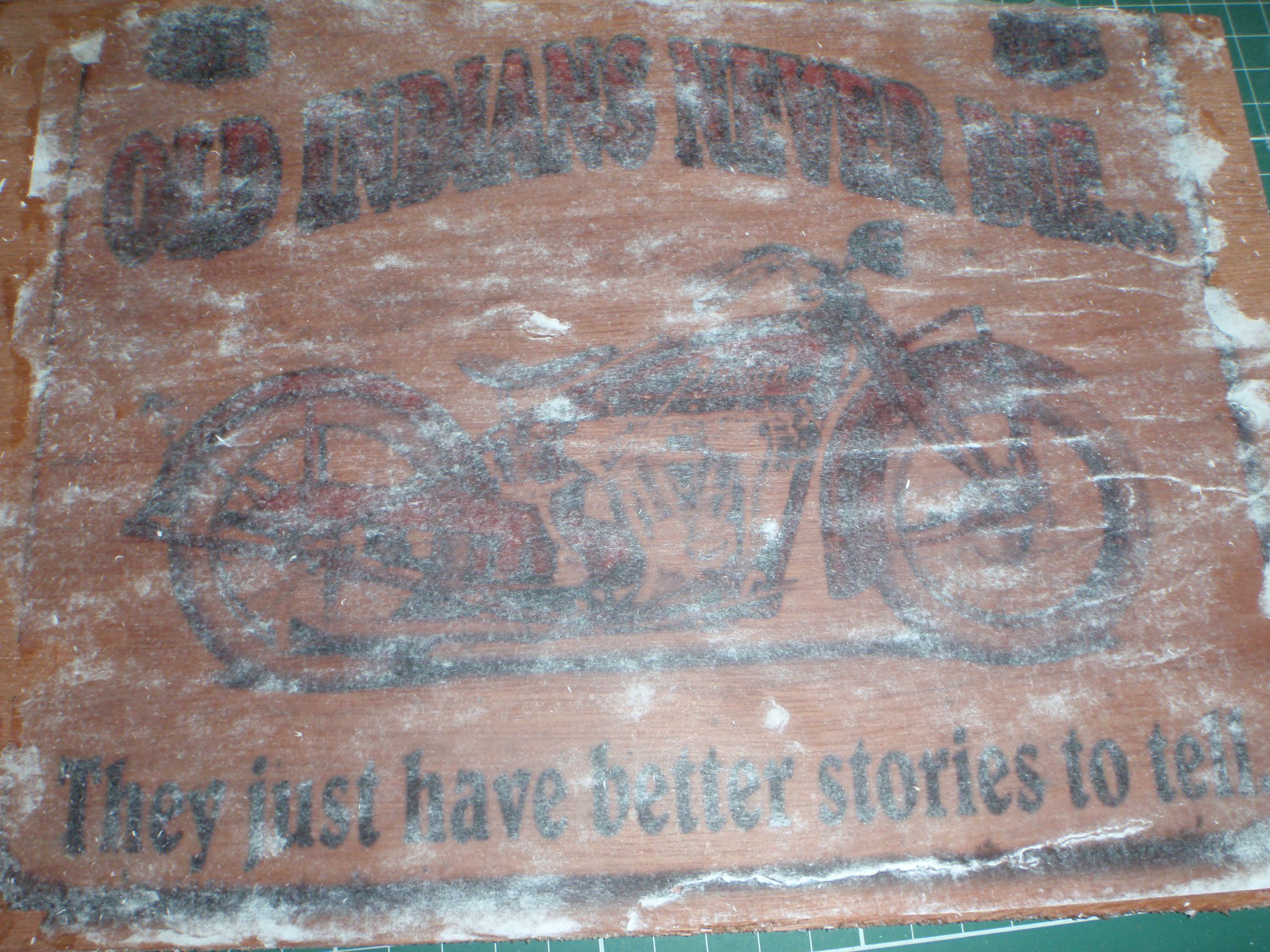 Making Reproduction Vintage Tin and Timber Signs : 6 Steps (with ...