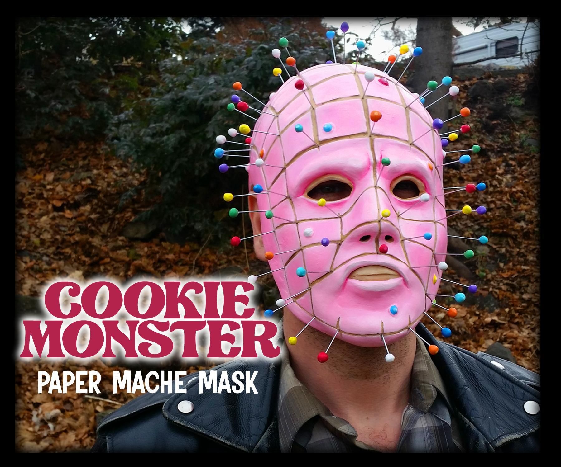 Cookie Monster - Hellraiser Cookie Mask : 12 Steps (with Pictures ...