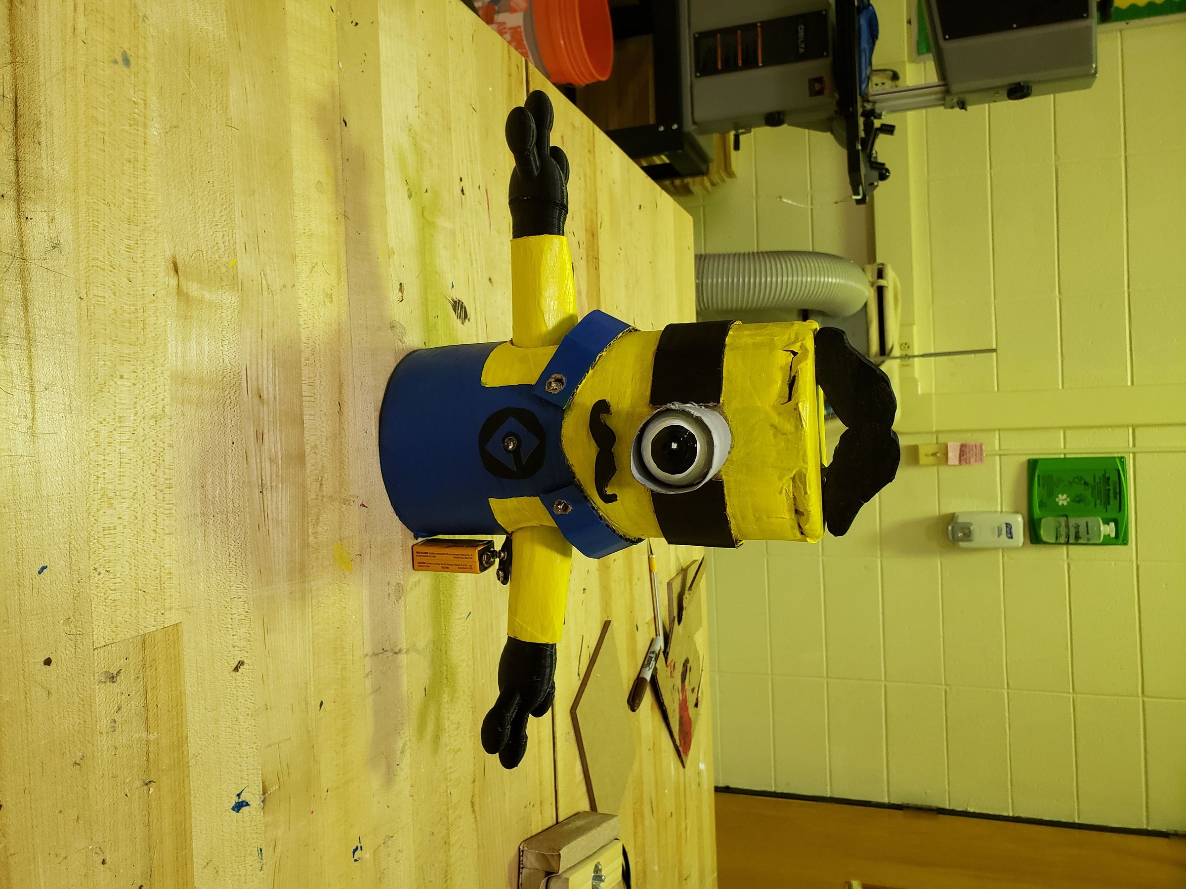 How to Create a Light Up Minion : 9 Steps - Instructables