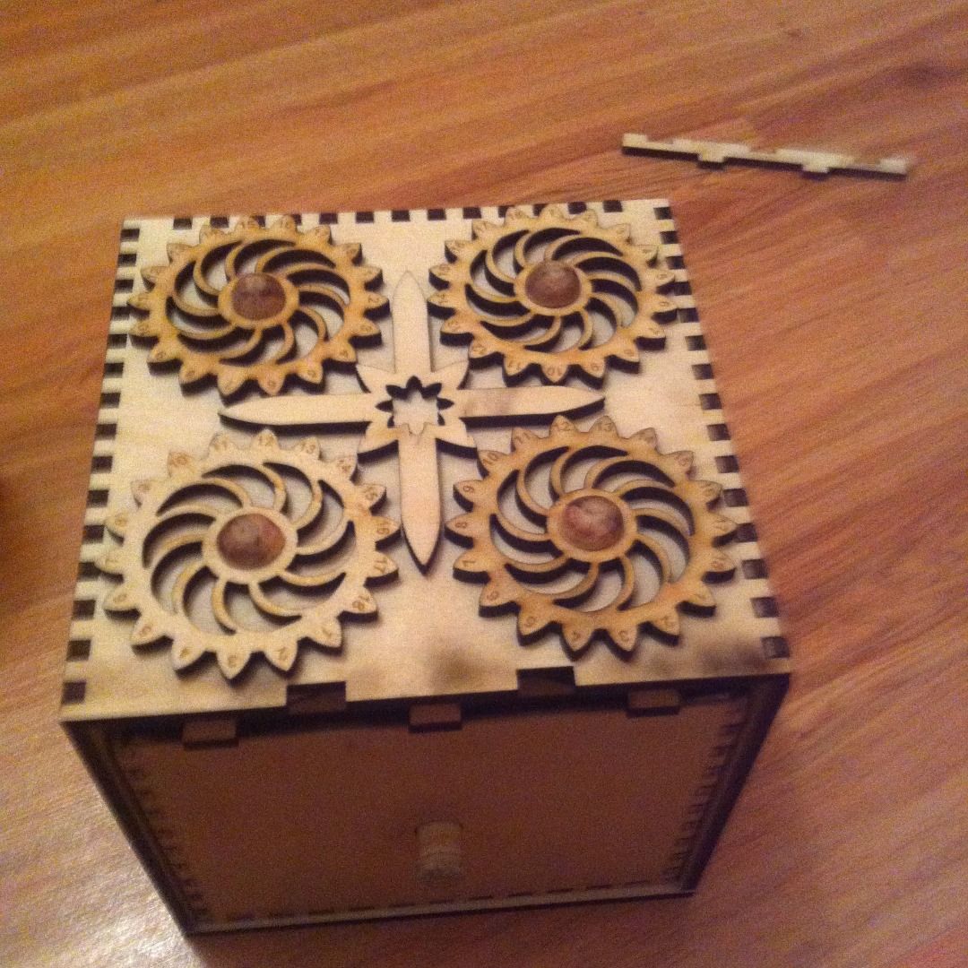 Candy Vault - Wood Box With Secret Mechanical Lock : 11 Steps (with ...