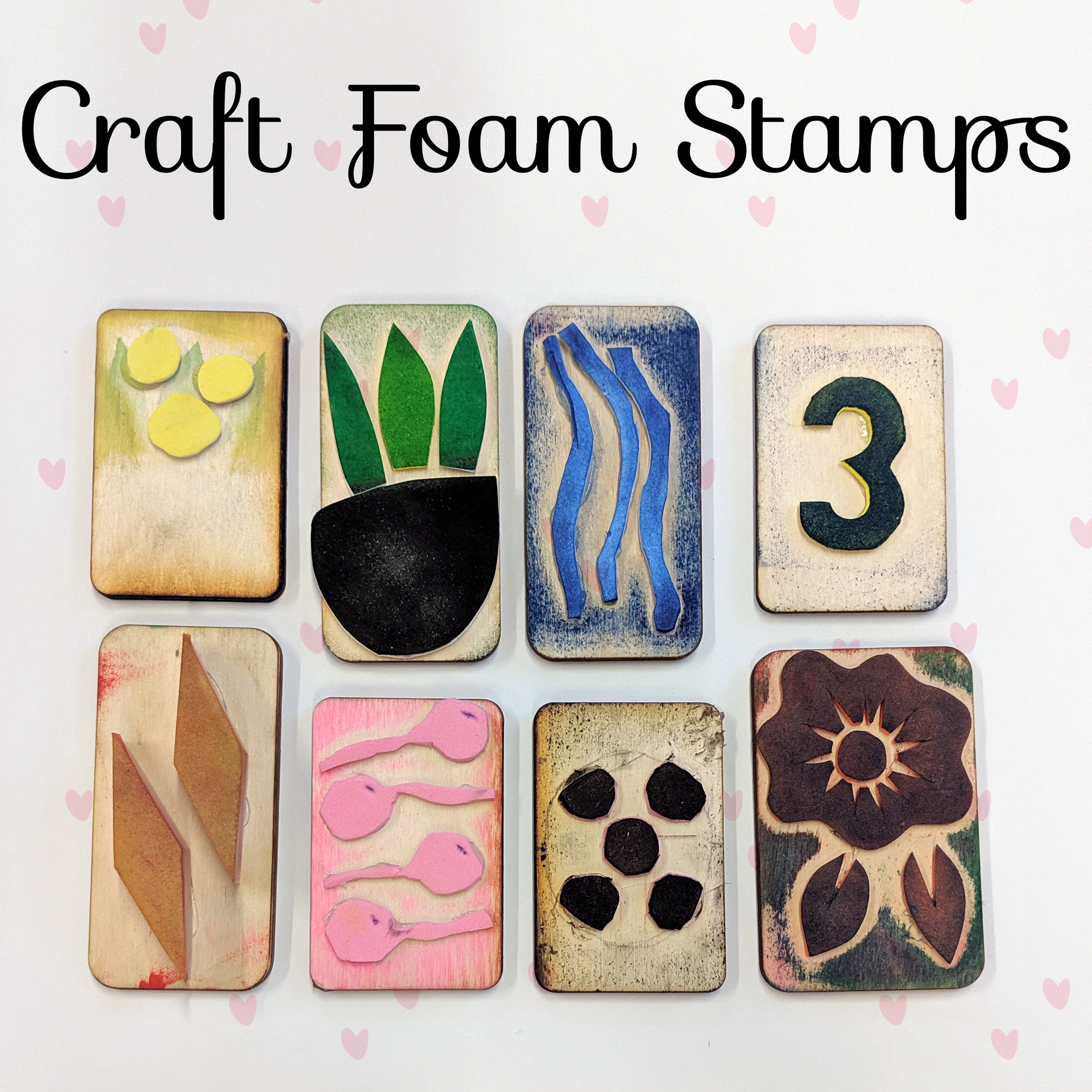 Craft Foam Stamps : 4 Steps (with Pictures) - Instructables