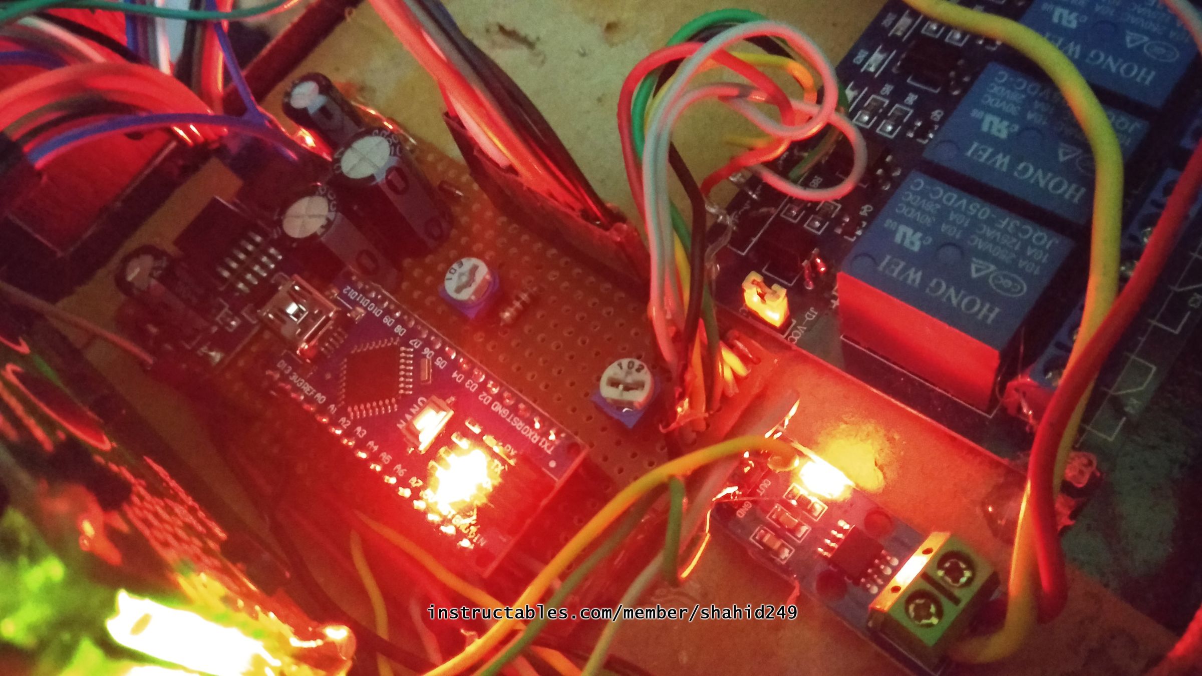 Make A.C 220 Volt Automatic Stabilizer Using Arduino NANO or UNO : 3 ...