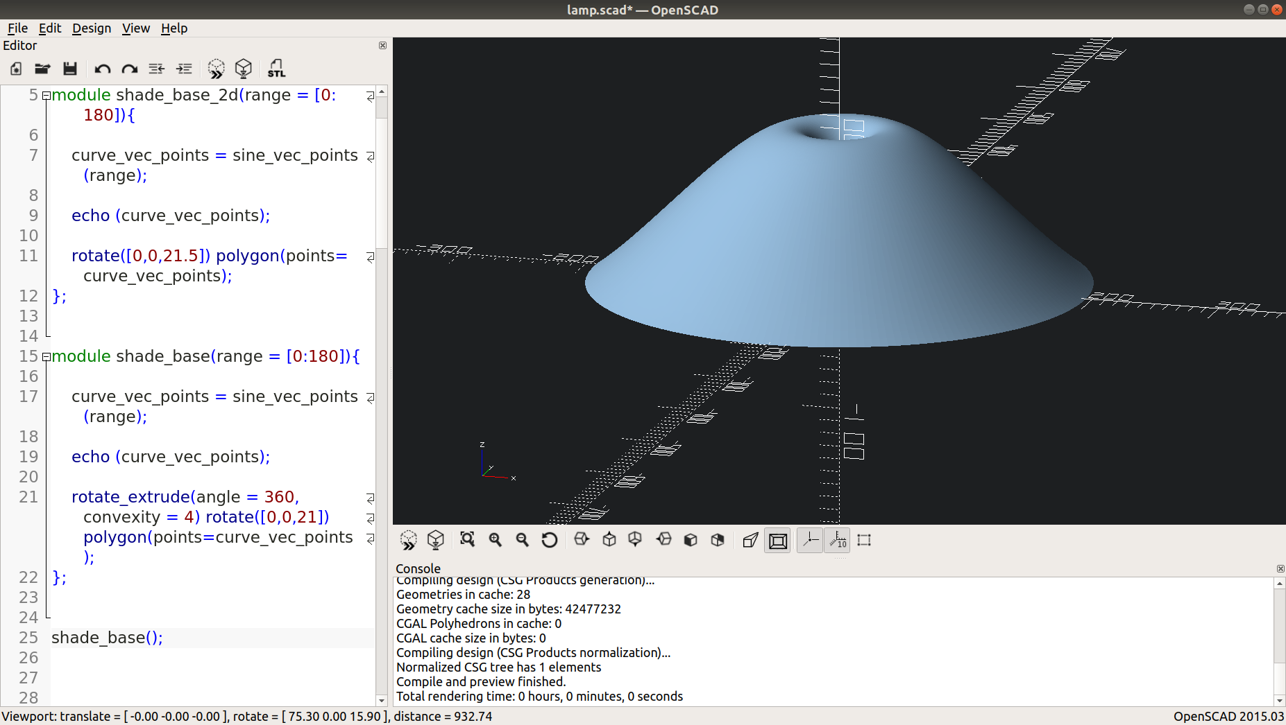 OpenSCAD: Introduction and Notes : 7 Steps - Instructables
