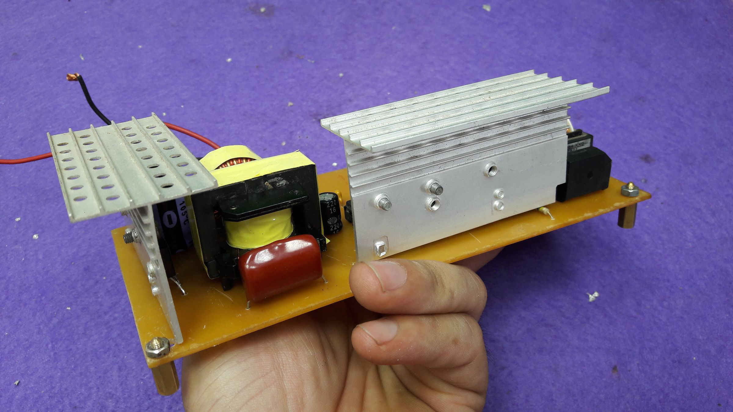How to Build SMPS Transformer | Home Make 12V 10A Switching Power ...