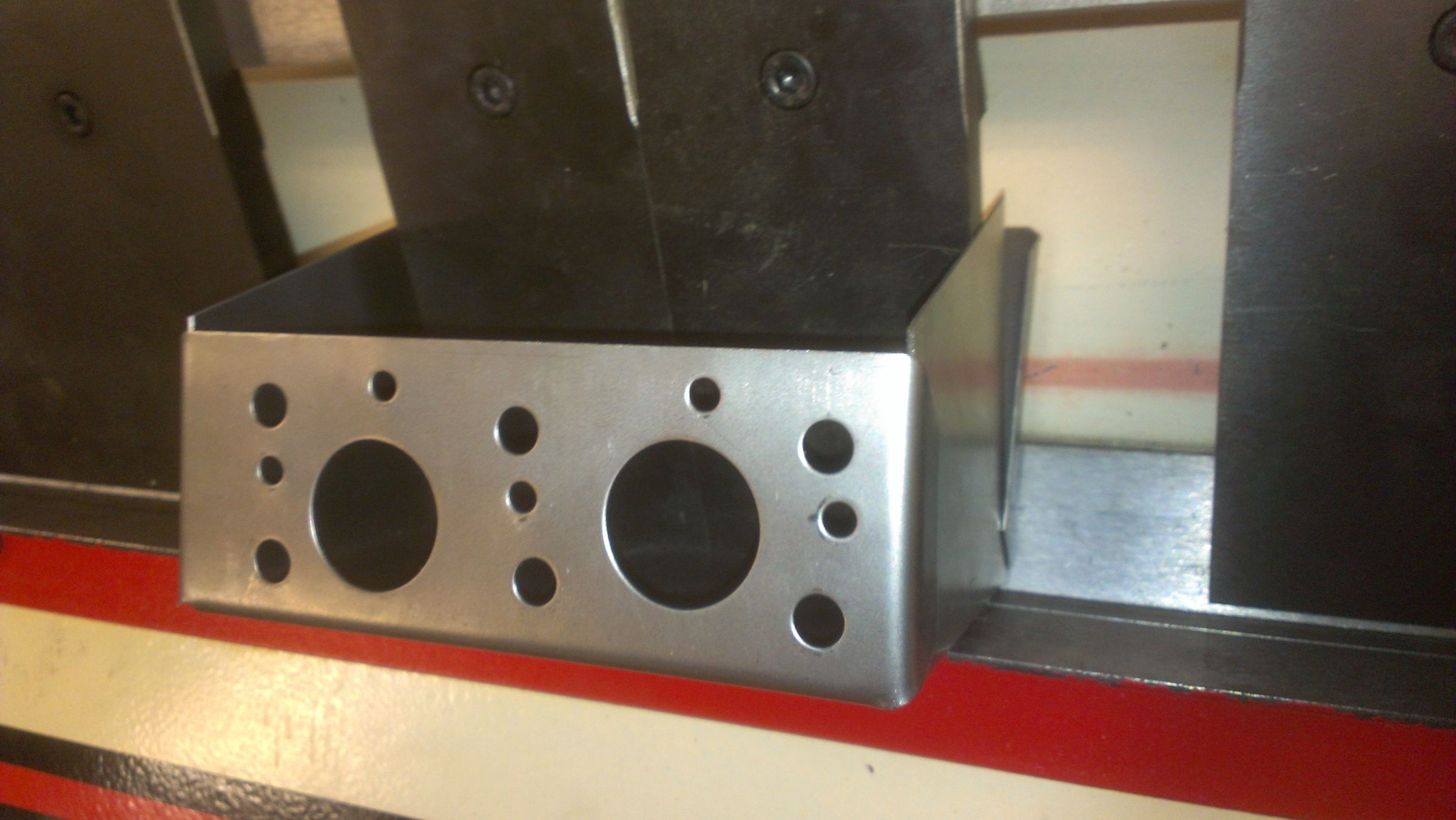 Sheet Metal Recipe Card Holder : 8 Steps - Instructables