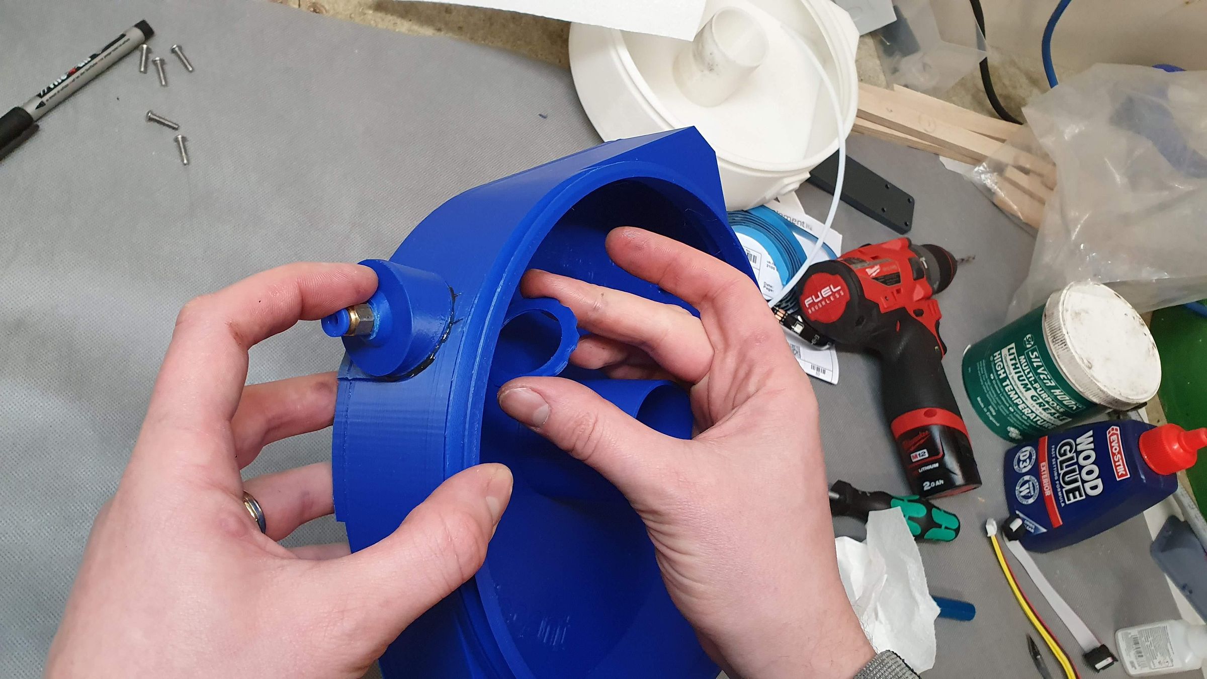 AnkerMake M5 Dry Box Spool Holder : 12 Steps (with Pictures ...