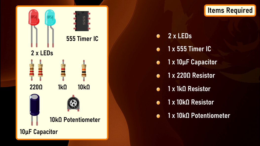Adjustable Single/Dual LED Flasher Using 555 Timer IC : 8 Steps (with ...