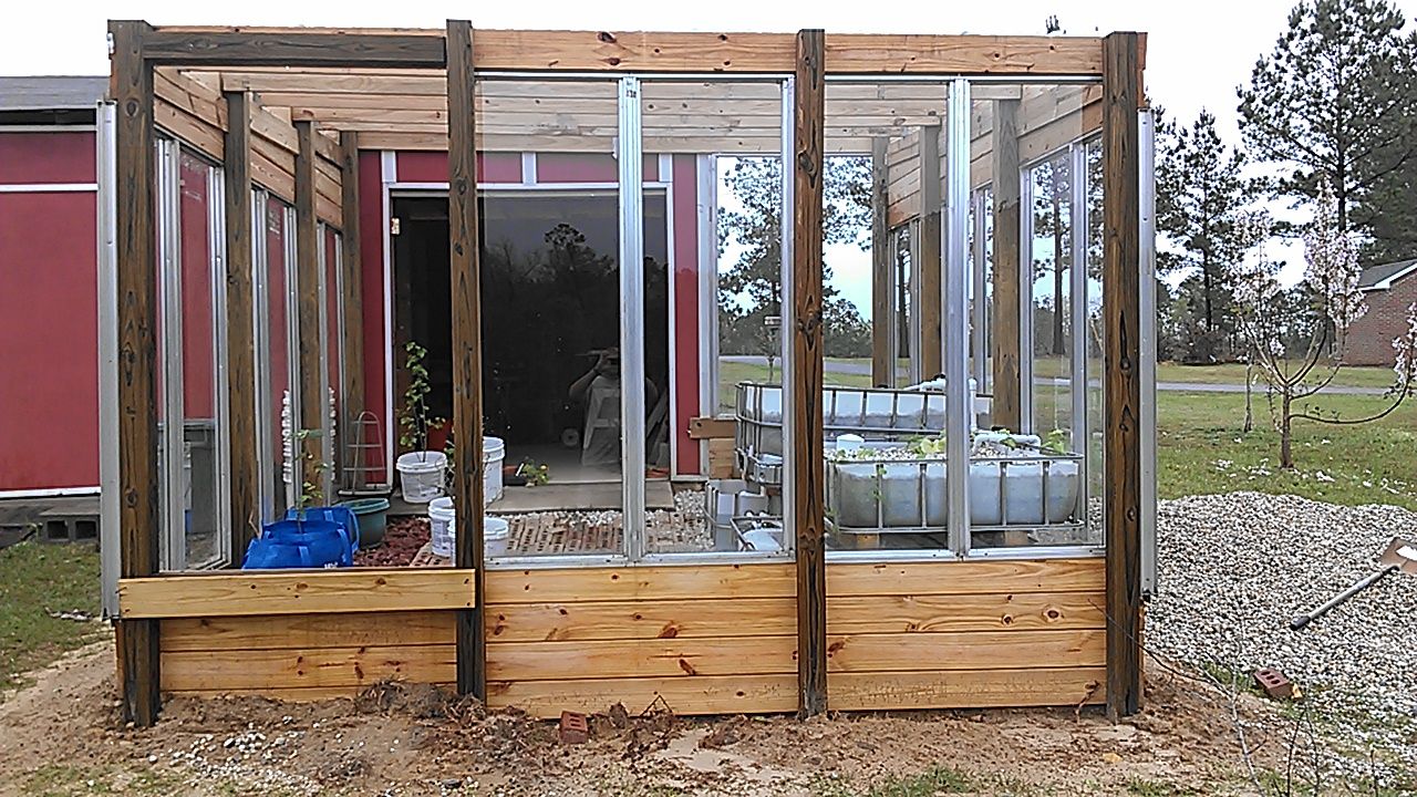 Greenhouse Addition and Aquaponics : 5 Steps (with Pictures ...
