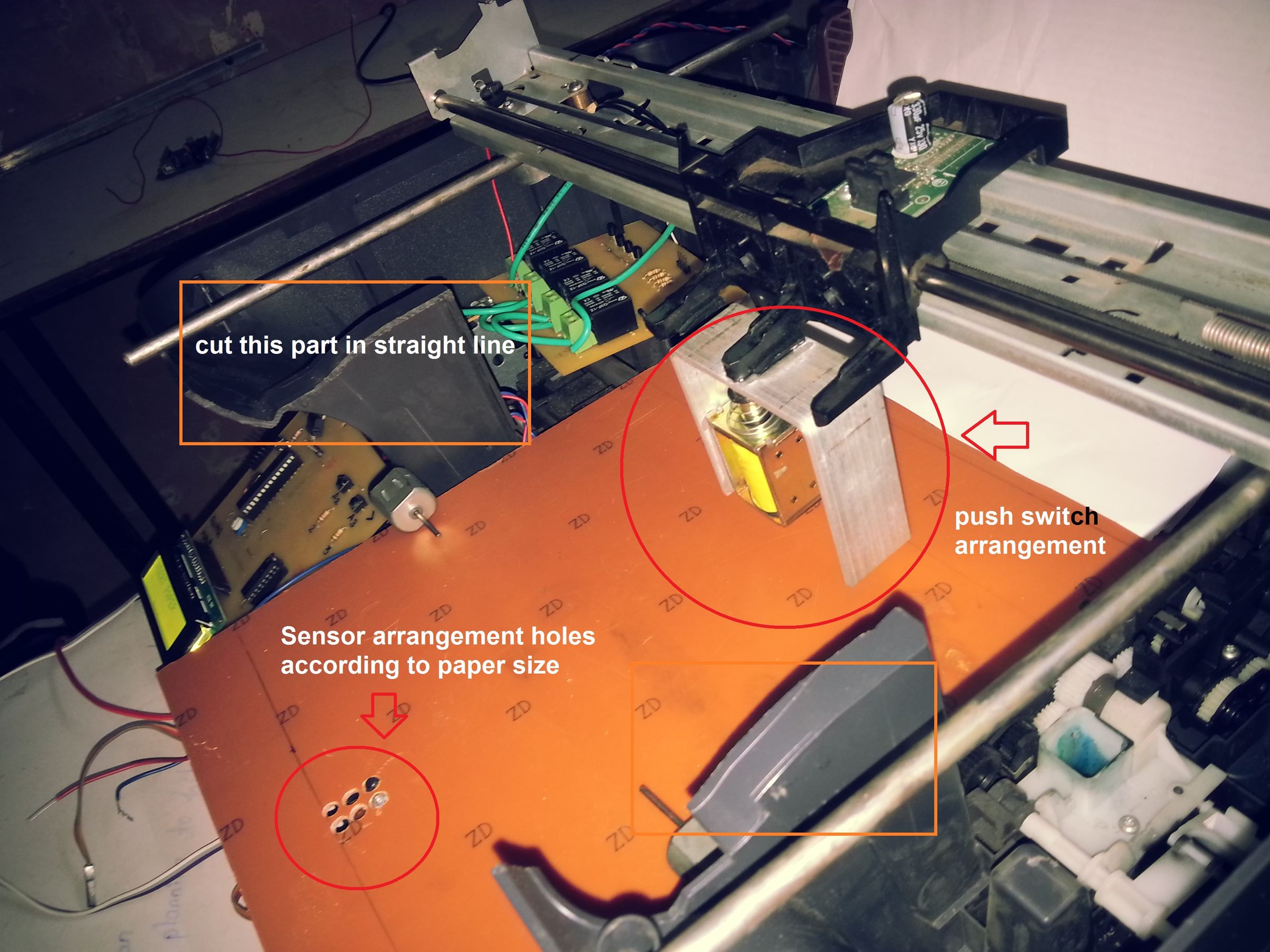 Transformation of Old Printer to Automated Stamping Machine : 5 Steps ...