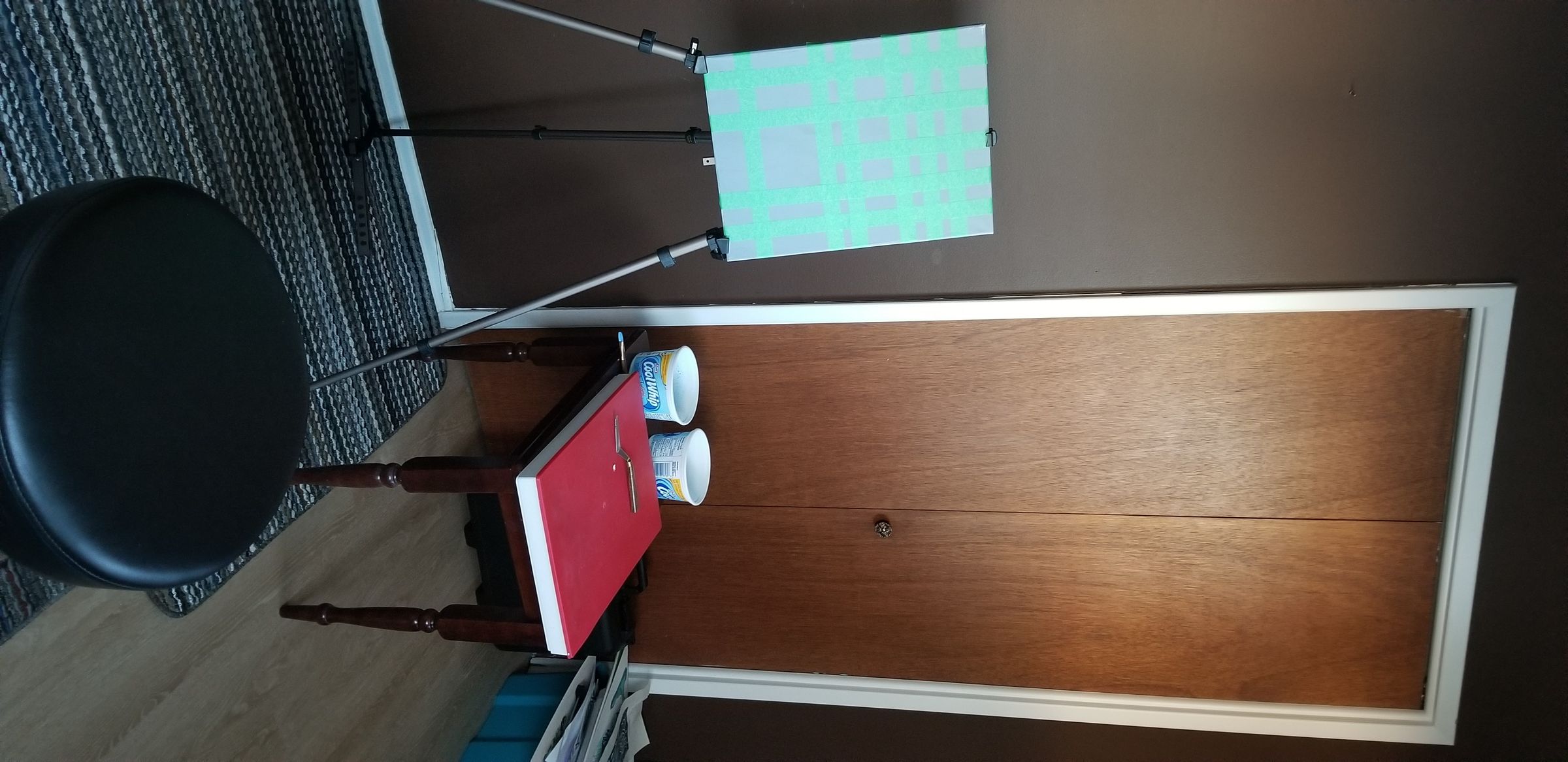 Removable Countertop in a Bedroom Art Studio (Three 2x10 Design) : 9 ...