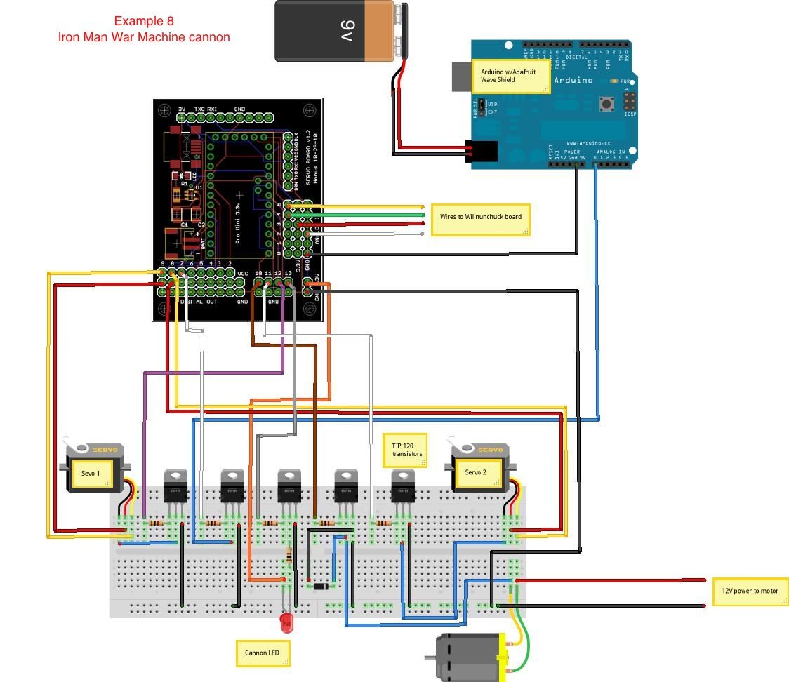 Arduino Animatronics- Make Your Awesome Costumes More Awesome! : 15 ...
