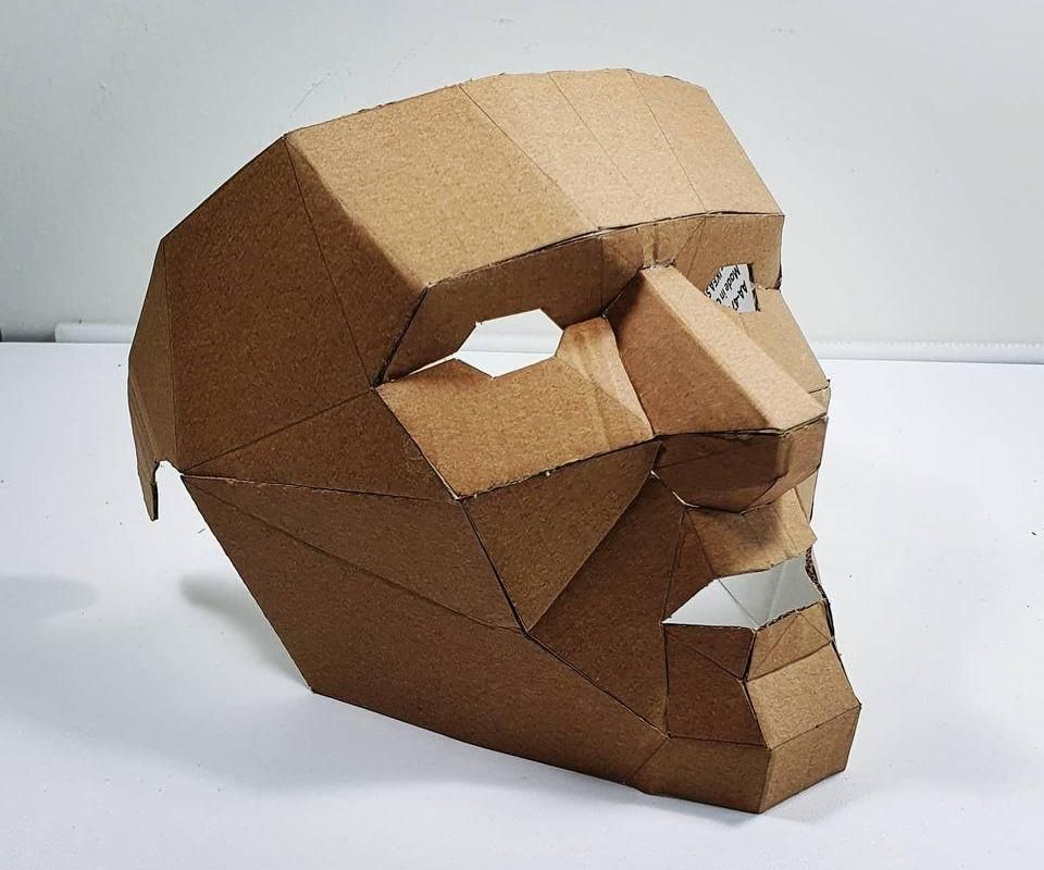 Cardboard Mask - Instructables