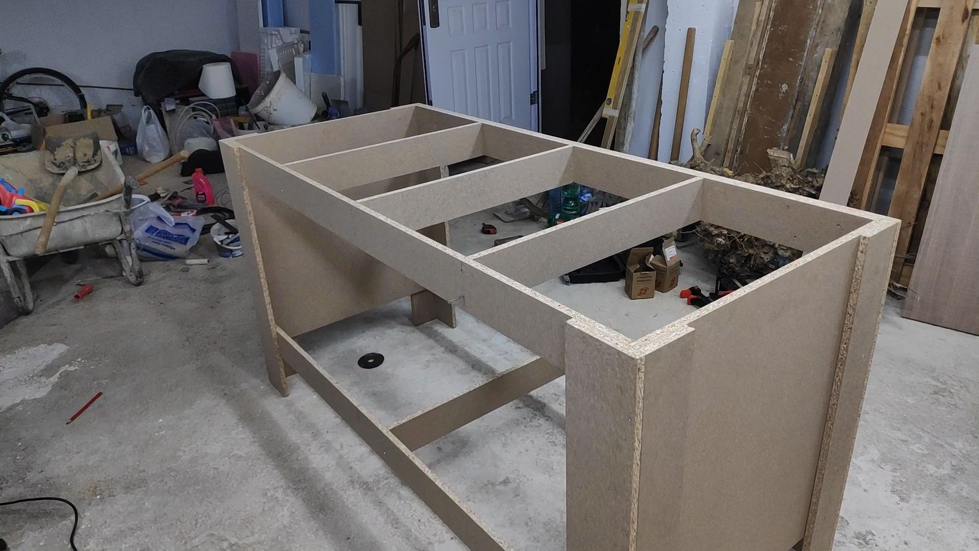 Less Than $50 Particleboard Workbench : 9 Steps (with Pictures ...