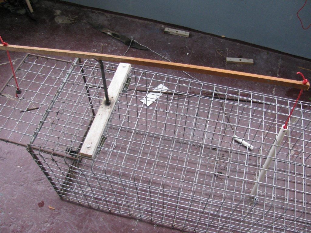 Home Made Live Trap Trigger