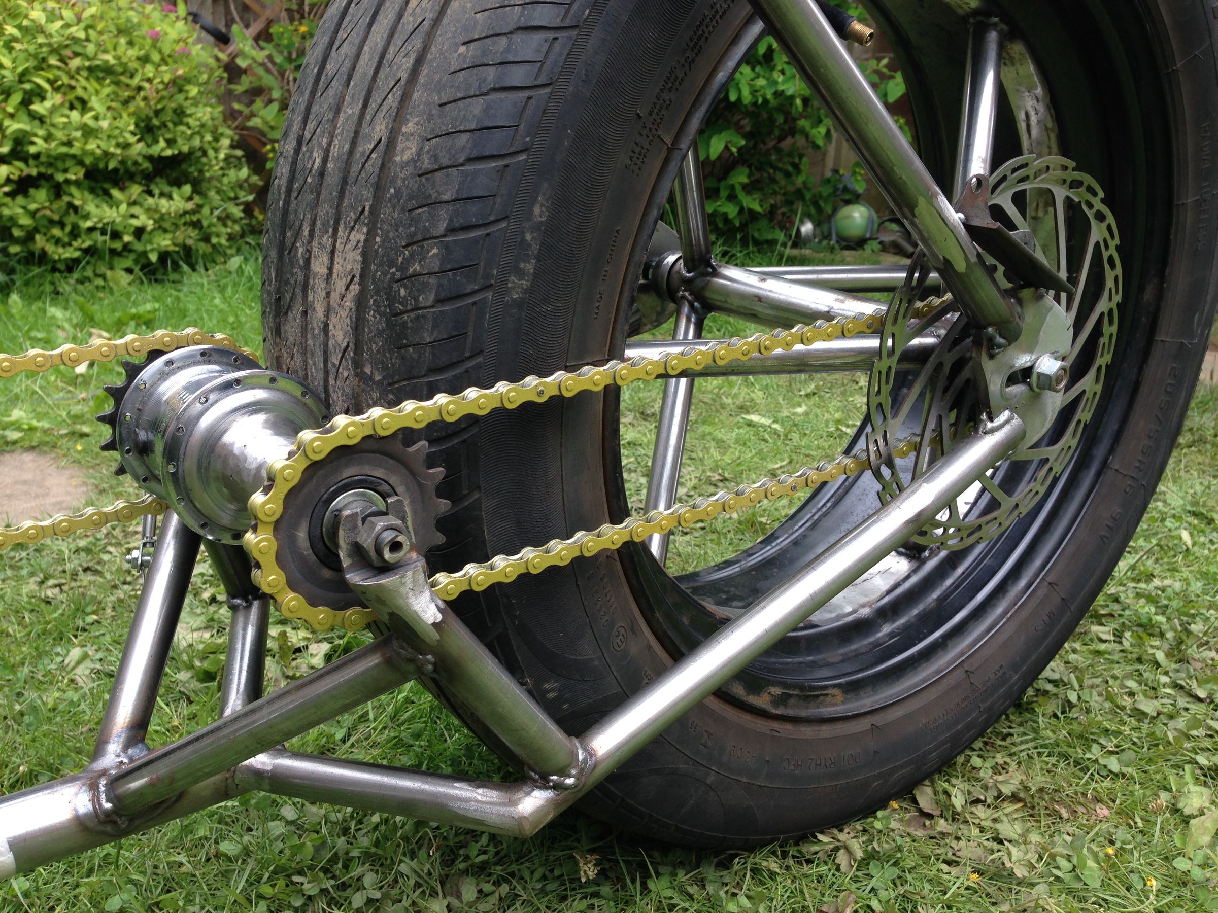 Car Wheel Bicycle - the Learn to Weld Project : 8 Steps (with Pictures ...