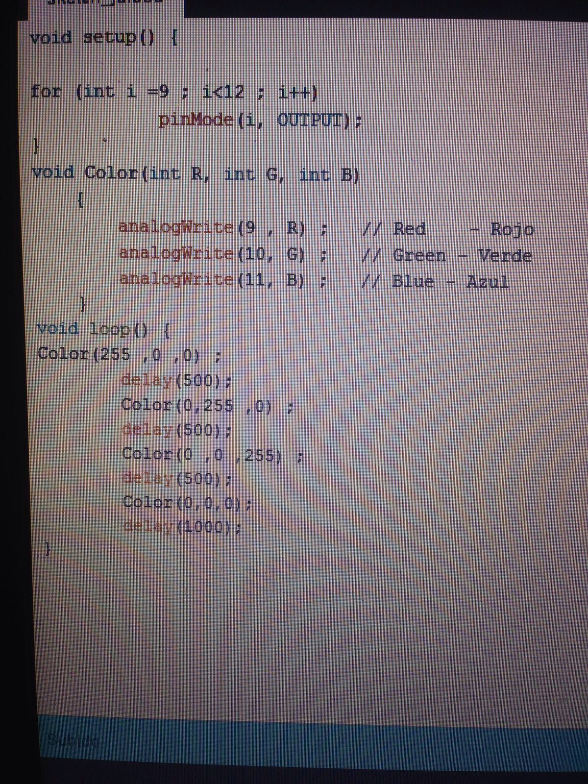 Como Hacer Parpadear Un Led RGB Con Arduino : 4 Steps - Instructables
