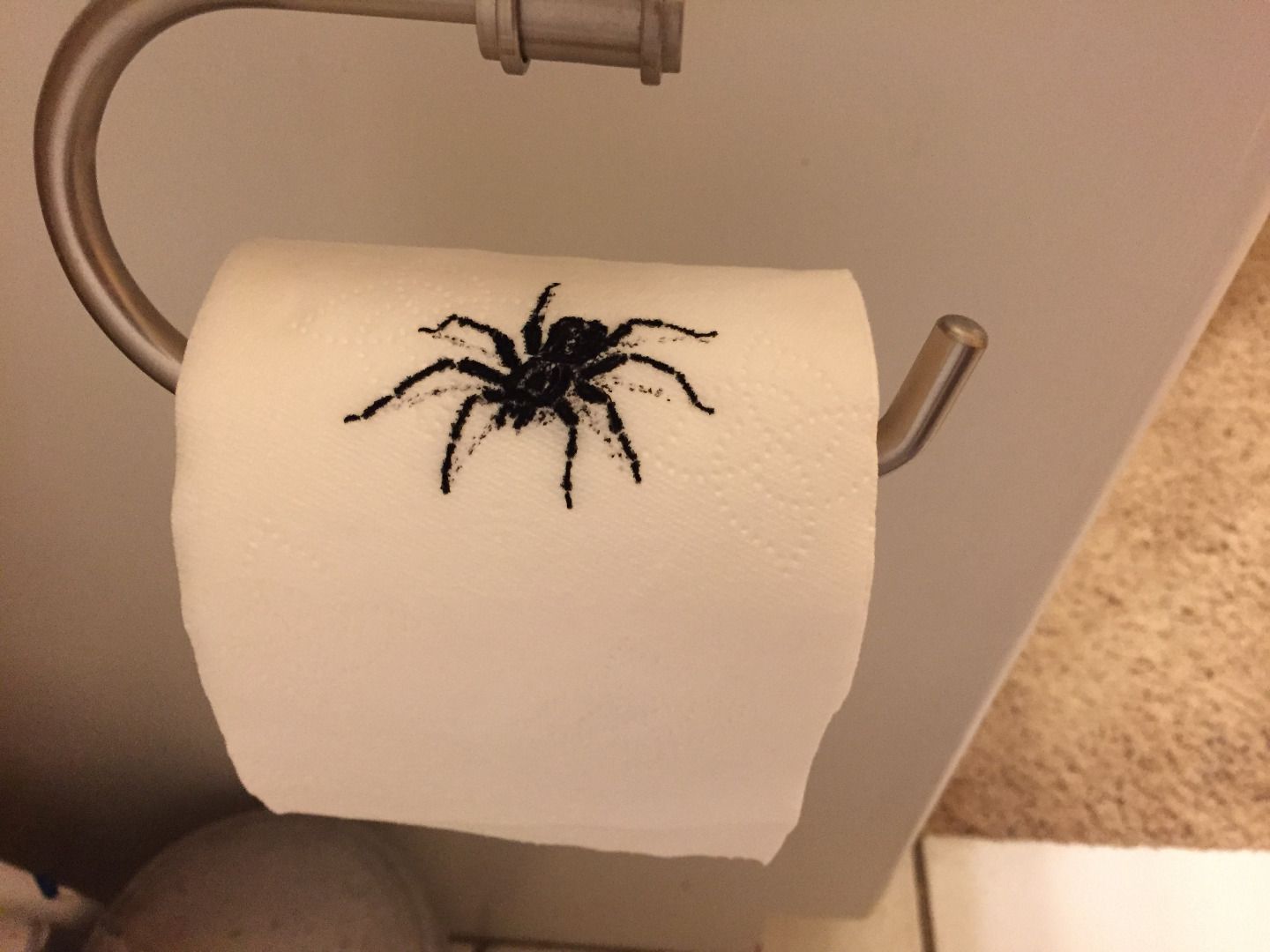 Spider on Toilet Paper Prank (with Pictures) - Instructables