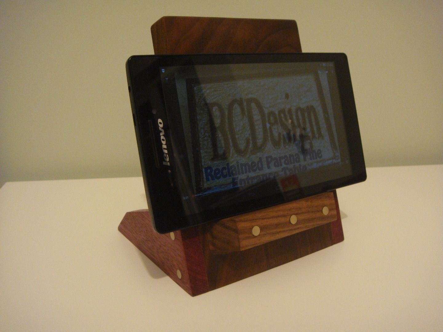 Brass Dowel Tablet Stand (3 Materials) : 8 Steps (with Pictures ...