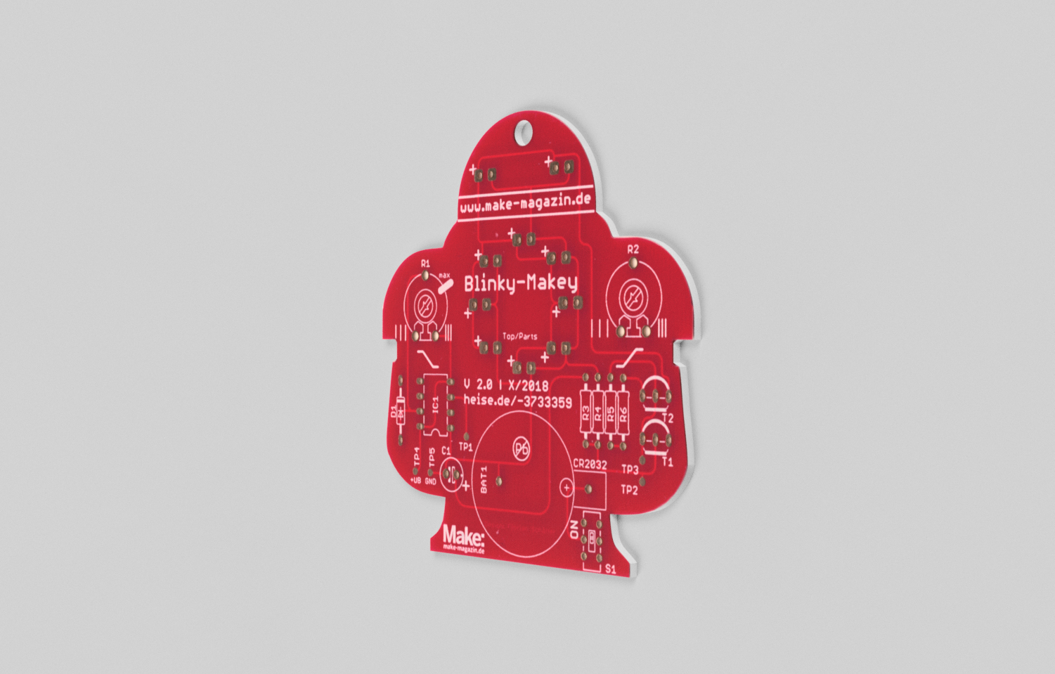 Enclosure for the Blinky Makey PCB : 8 Steps (with Pictures ...