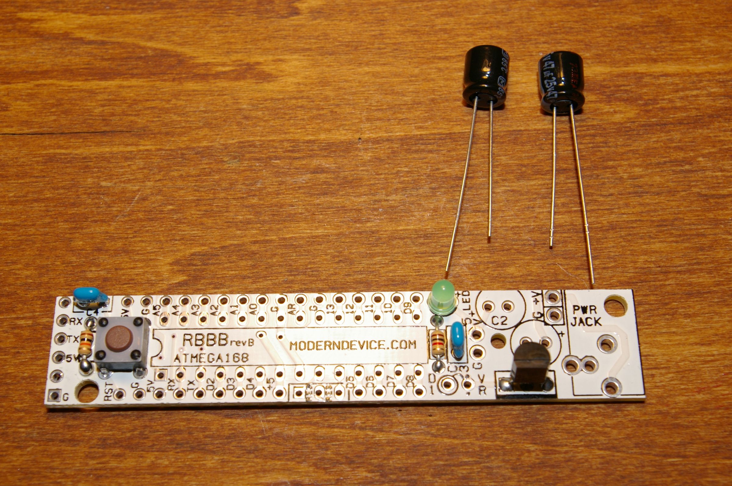 Assembling the Really Bare Bones Board (RBBB) Arduino Clone - UPDATED ...