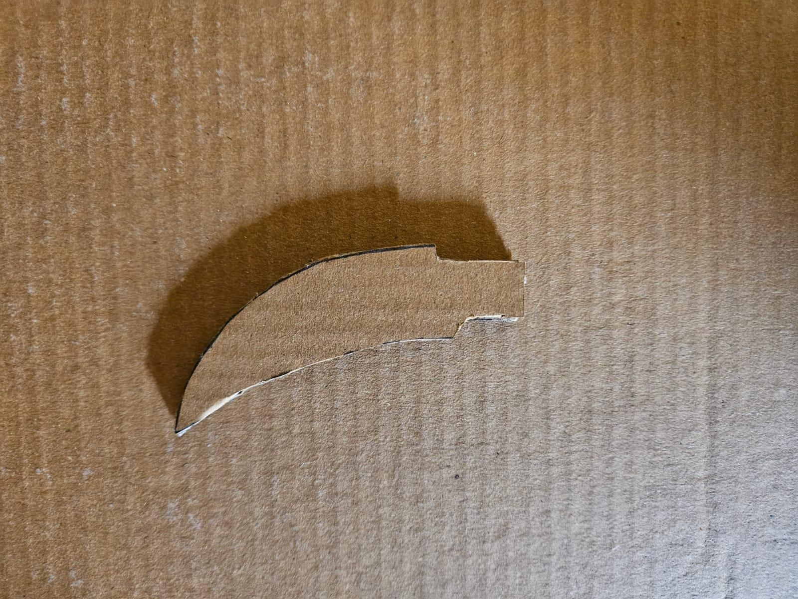 Cardboard Karambit : 8 Steps - Instructables