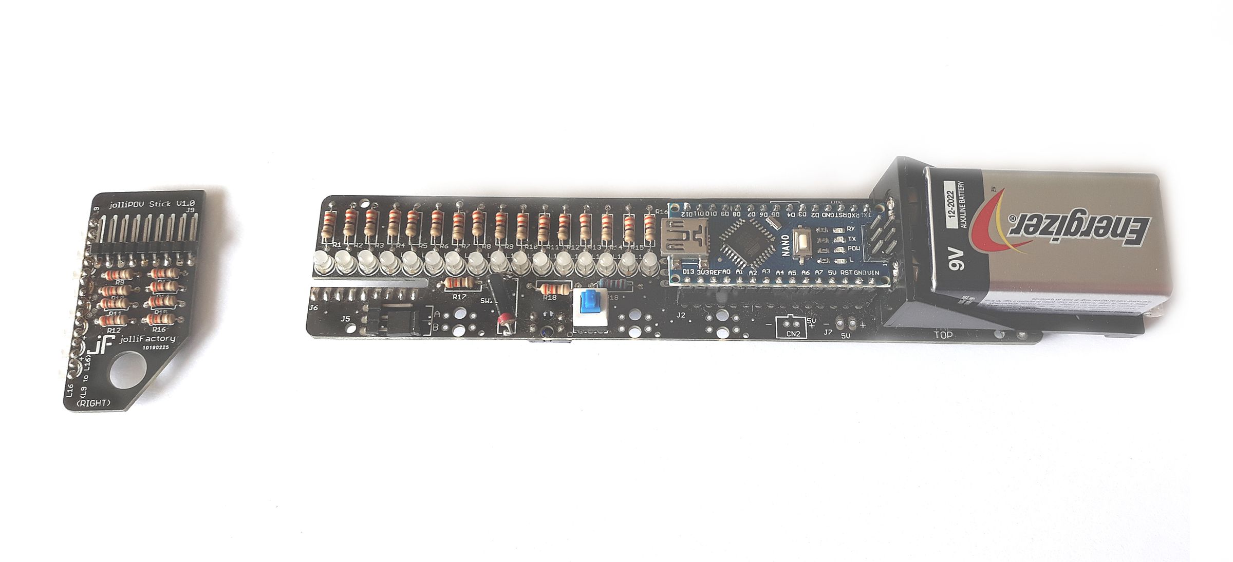 Arduino Based POV Display Stick - JolliPOV Stick : 6 Steps - Instructables